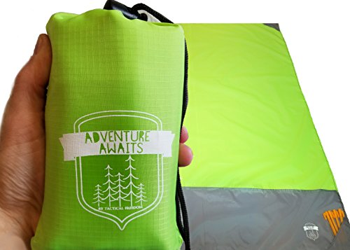 Packable Beach Camping Pocket Blanket - Compact Blanket is Perfect for ...